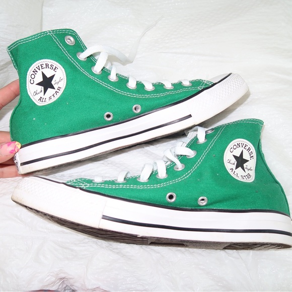 Converse | Shoes | Green Converse | Poshmark